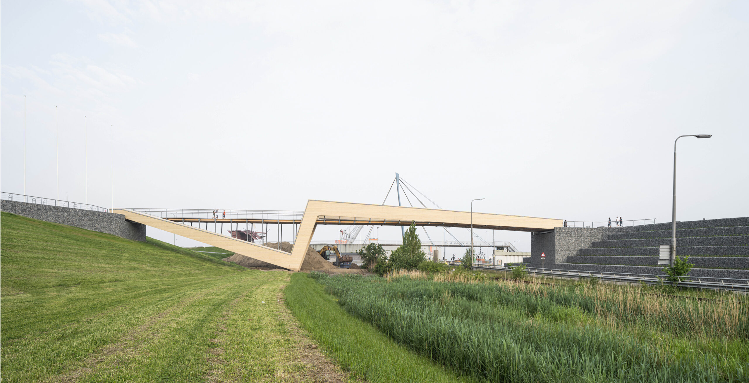 Wooden Diekloper Bridge - NEXT architects
