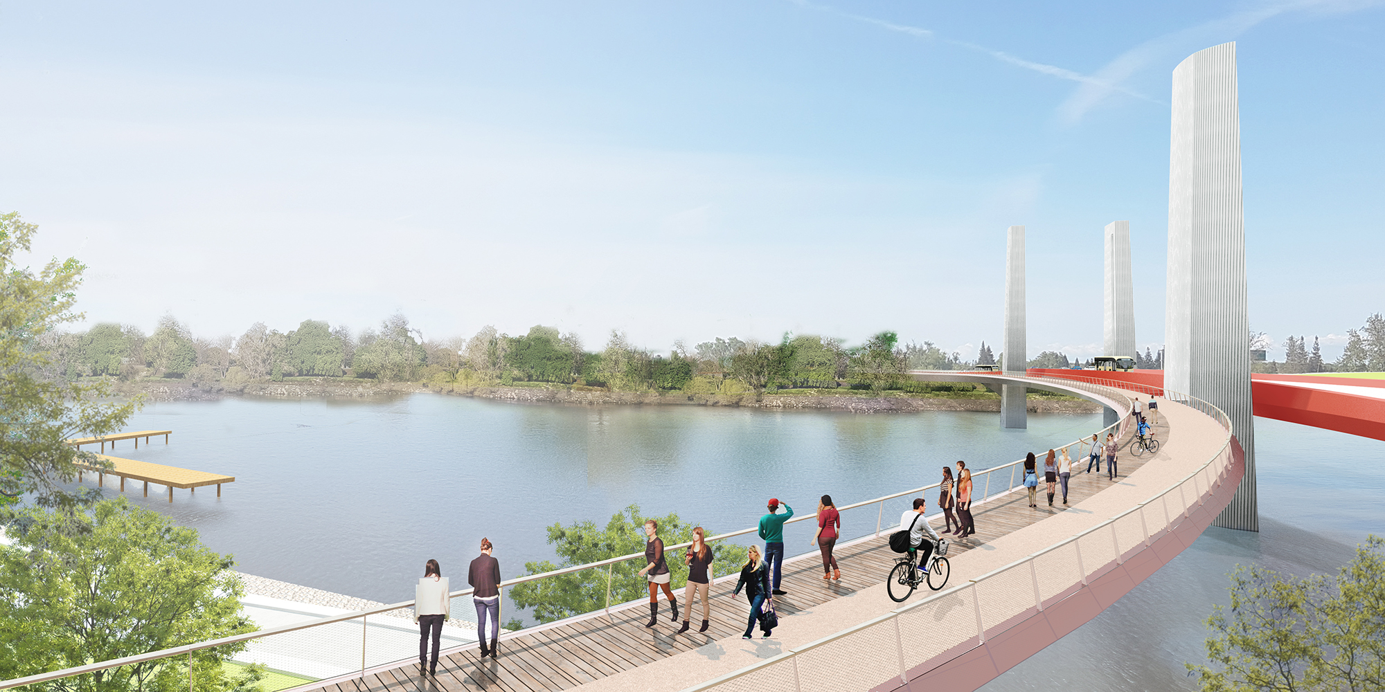 Sacramento Delta Bridge - NEXT architects