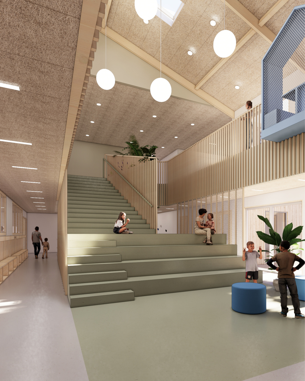 Cartesius Child Centre and Sports Hall - NEXT architects