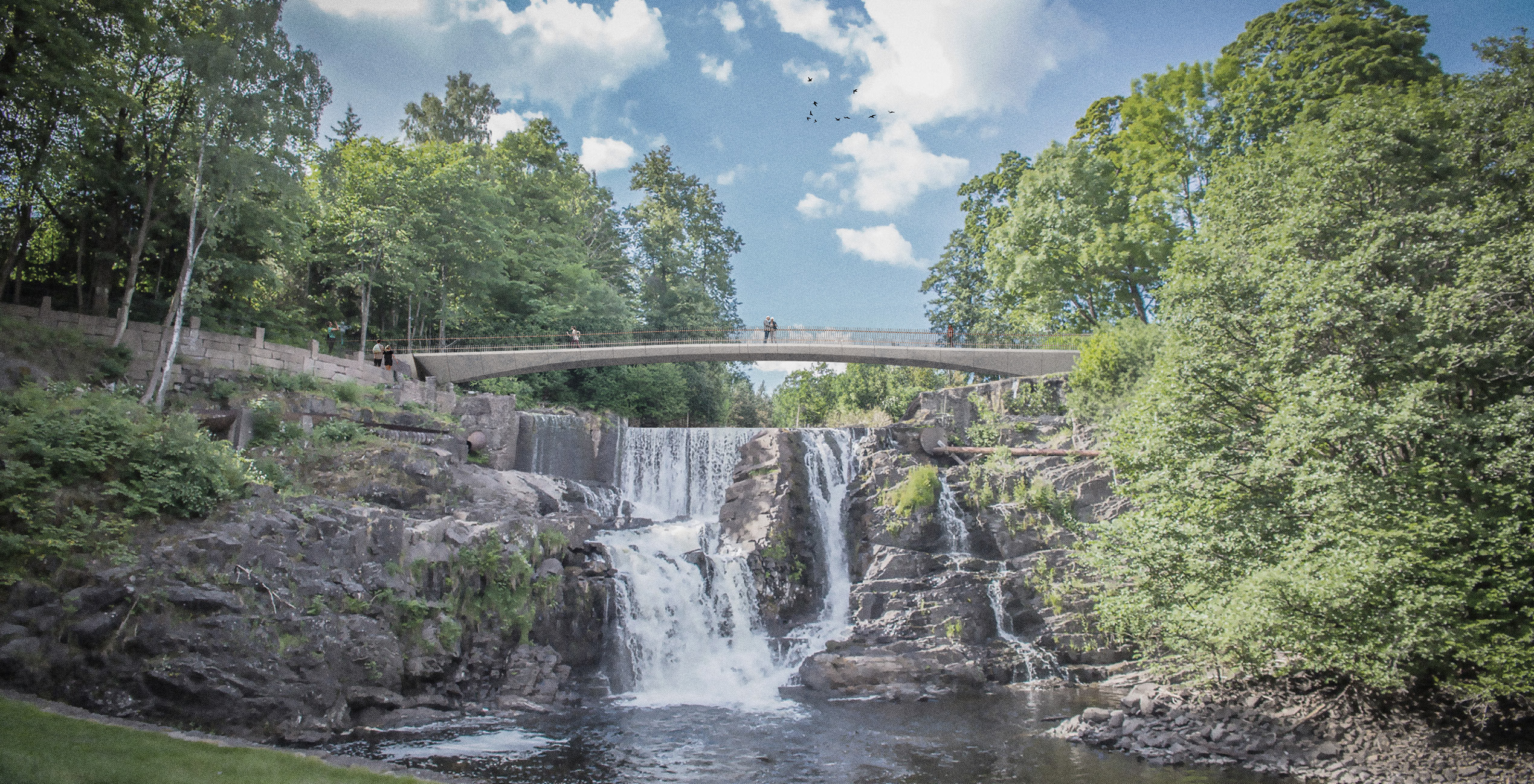 Lilleakerbyen bridges